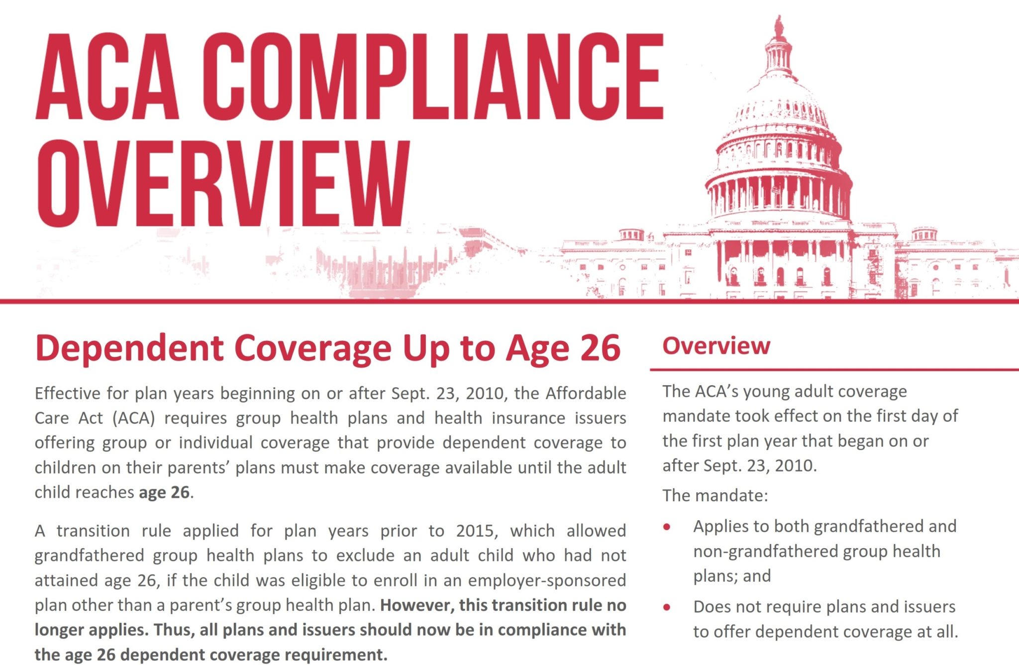 Health Care Reform: Dependent Coverage Up to Age 26 - Allen Insurance ...